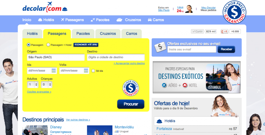 www.Decolar.com - Passagens Aéreas - Decolar.com