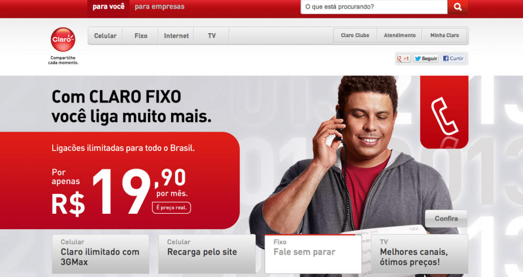 www.Claro.com.br - Operadora Claro - Claro.com.br