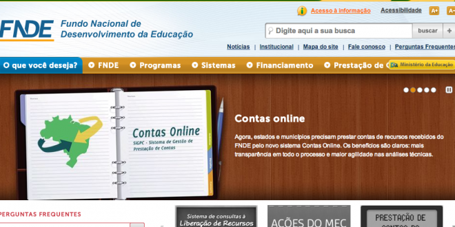 www.FNDE.Gov.Br - Fundo Nacional do Desenvolvimento